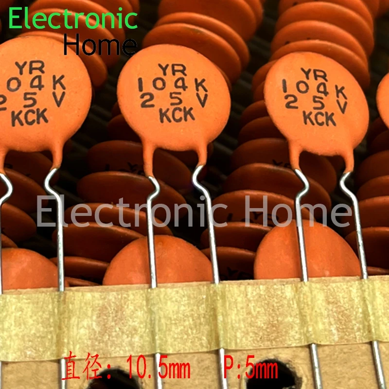 5PCS/LOT American KCK YR 104 100nf 0.1uf 25v Guitar BASS Fever Audio ...