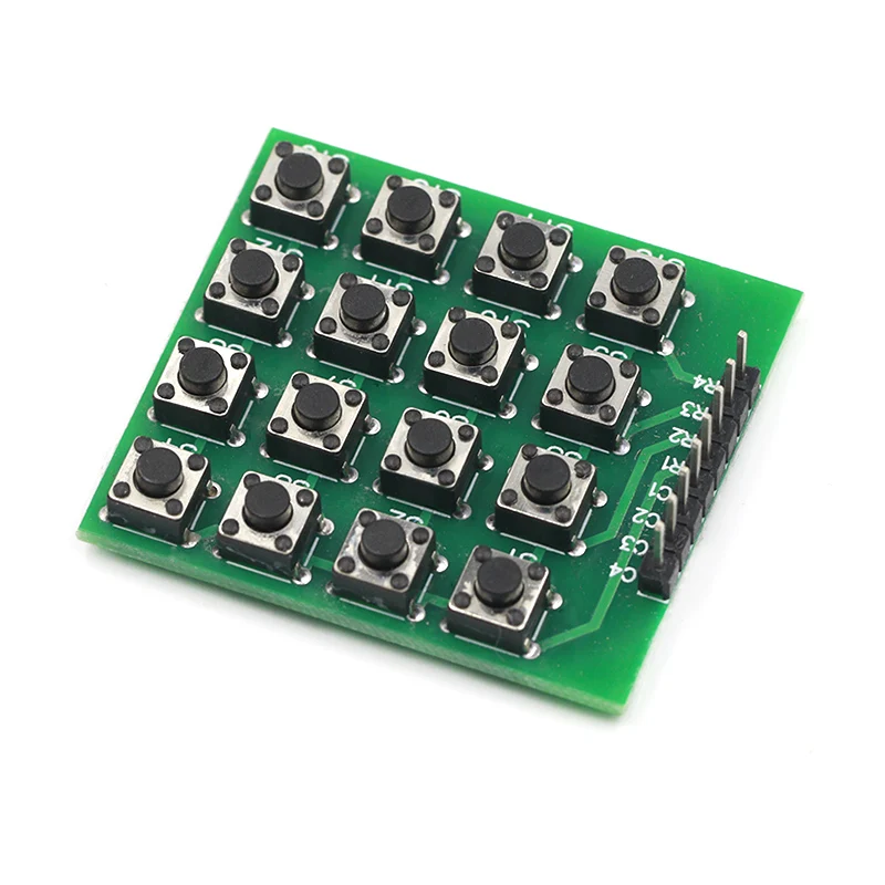 Other Electronic Components 2PCS 16 Keypad 4x4 Matrix 16 Botton ...