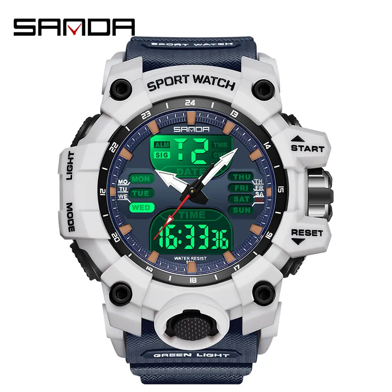 Sanda-6126-New-Product-Alarm-Clock-Multifunctional-Men-s-Fashion-Trend ...
