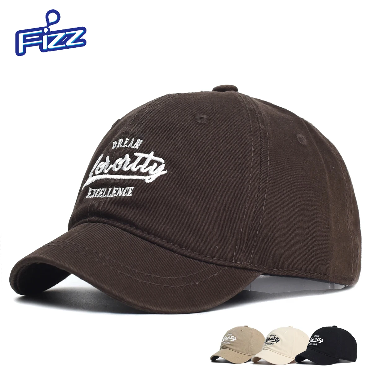 Short-Brim-Cotton-Baseball-Cap-Men-Women-Casual-Vintage-Dad-Hat ...