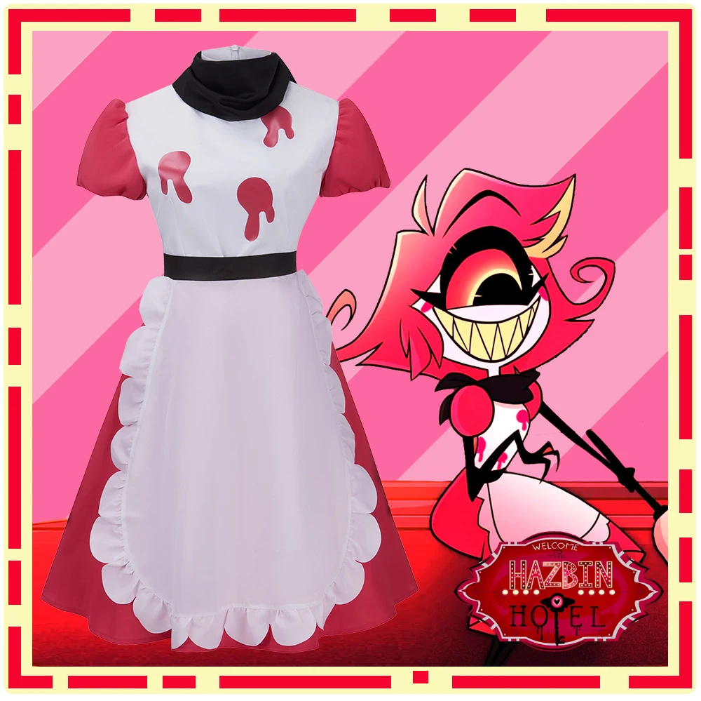 Niffty Anime Hazbin Niffty Cosplay Costume Suit Cute Devil Roleplay ...