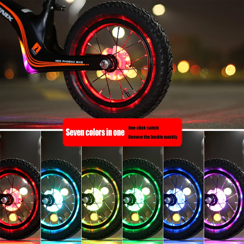 Bike-Wheel-Hub-Lights-Colorful-Warning-Light-Cycling-USB-Charging ...