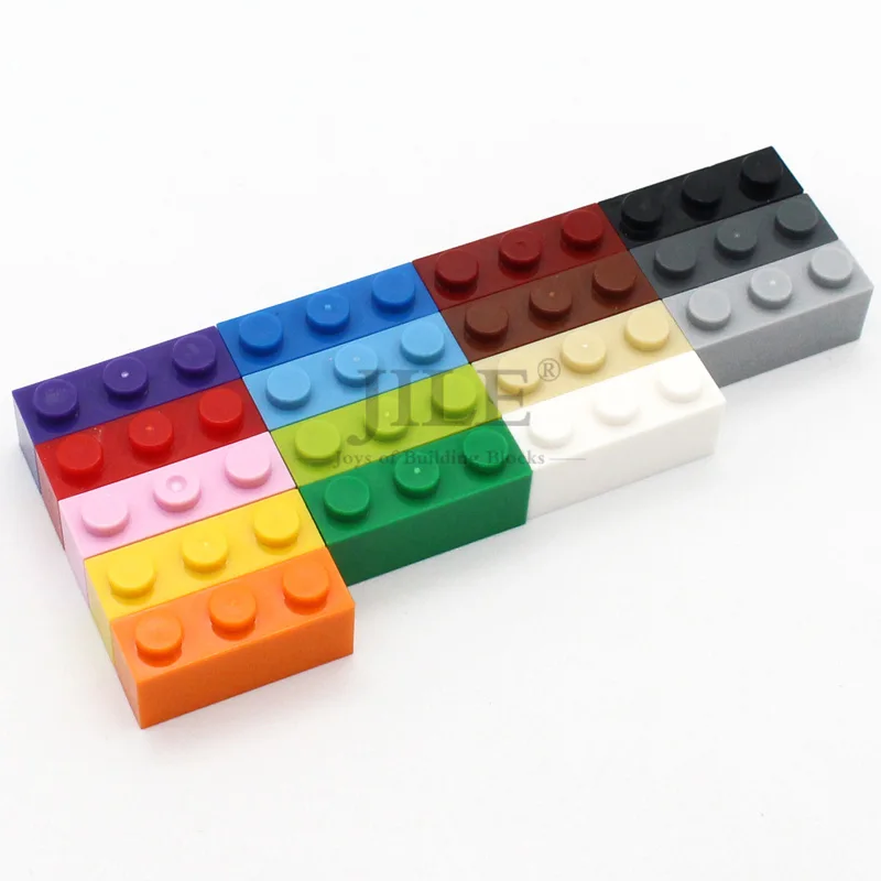 100pcs-Moc-Building-Brick-1x3-3622-DIY-Creative-Enlighten-Basics-Blocks ...