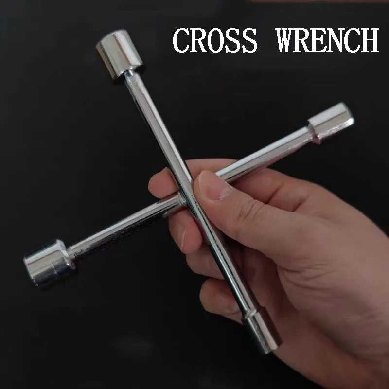 Mini Portable Cross Wrench Trident wrench Herringbone wrench Hexagonal ...