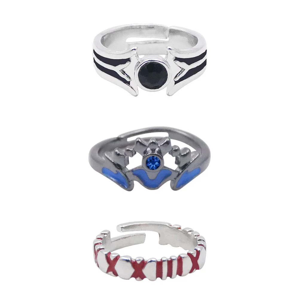 Anime Tokyo Ghoul Rings JUZO SUZUYA REI Metal Adjustable Opening Ring ...