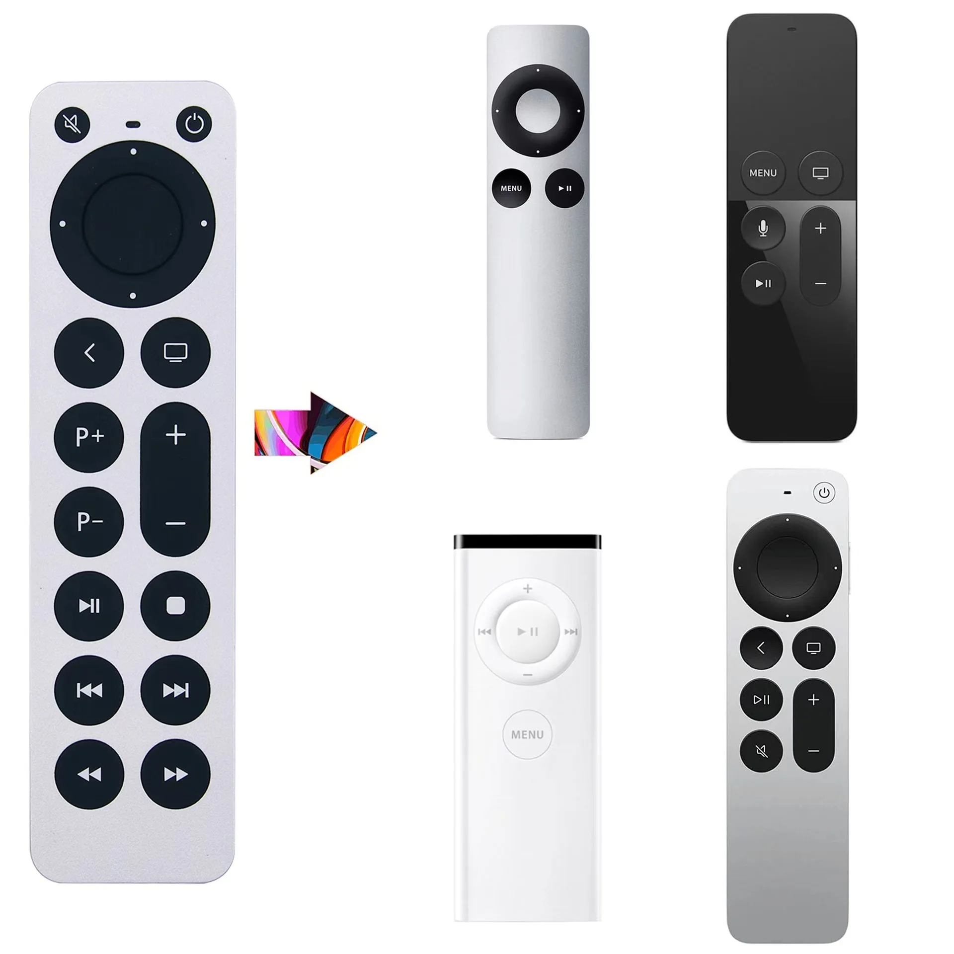 New-Replacement-Apple-TV-Remote-Control-for-Apple-tv-remote-4K-Gen-1-2 ...