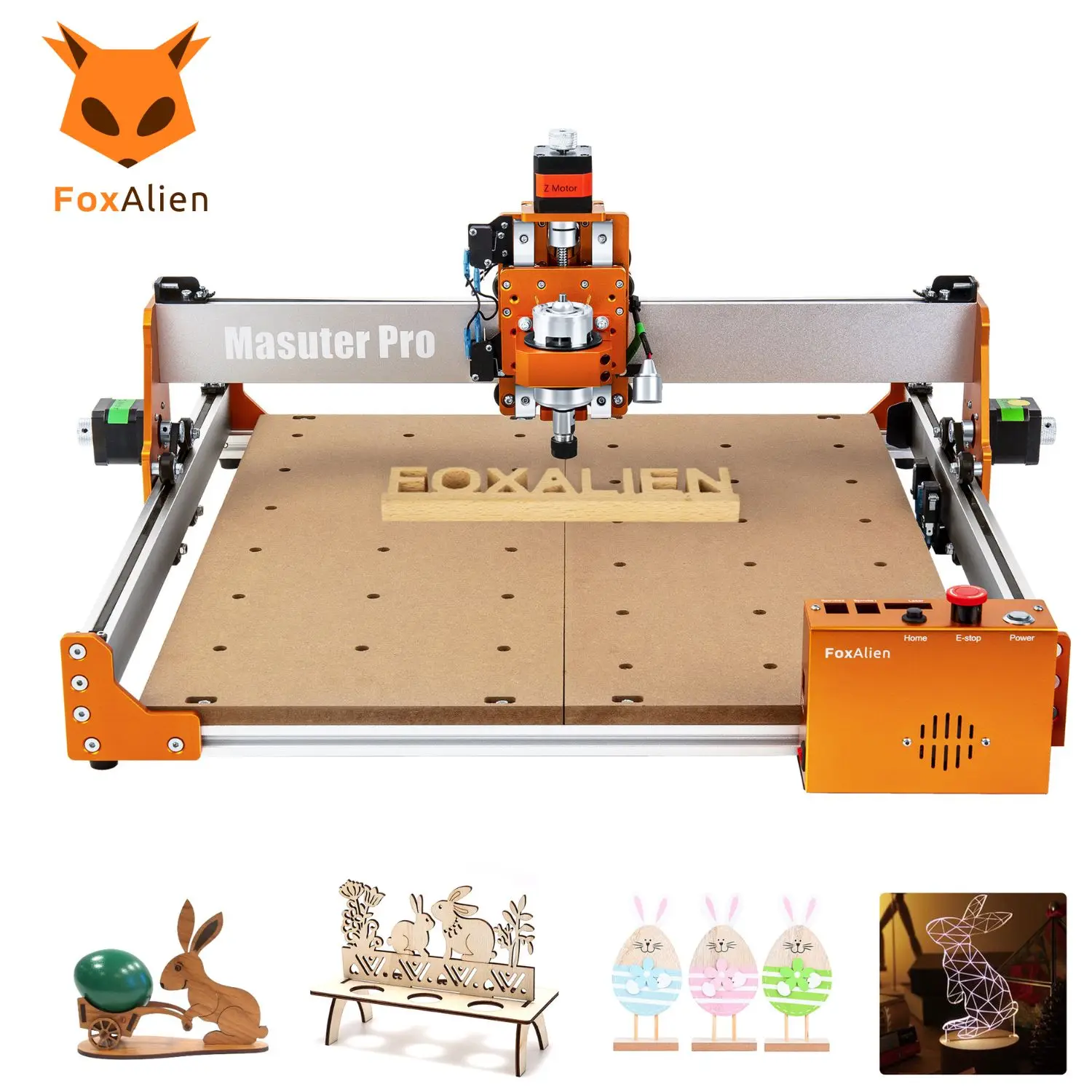 FoxAlien-Masuter-Pro-3-axis-CNC-Router-Machine-for-Wood-Acrylic-MDF ...
