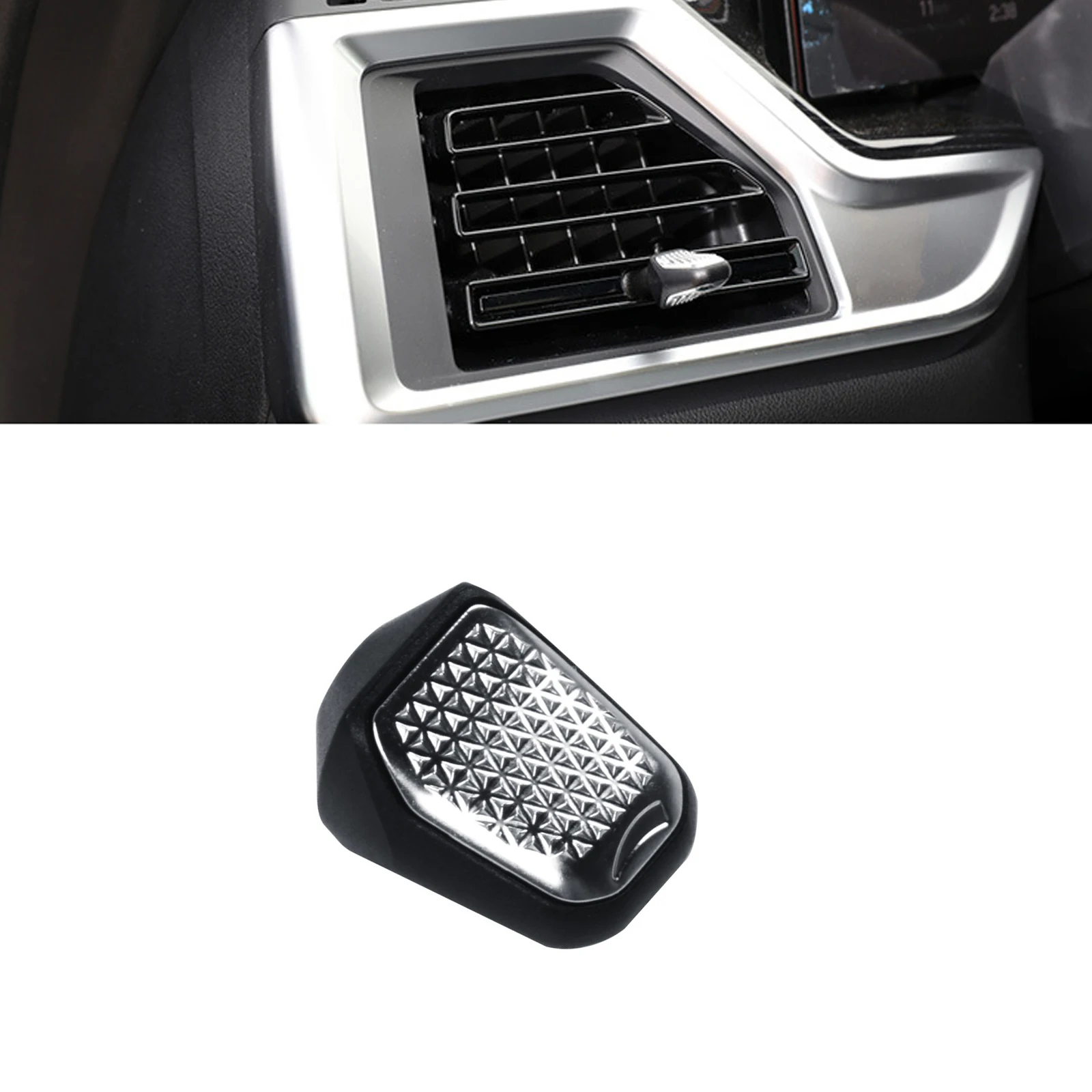 Car Front A/C Vent Grille Air Conditioning Outlet Knob For BMW For X5 ...