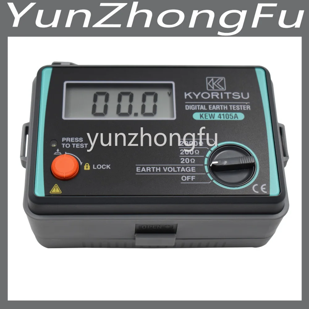 KYORITSU probador Digital de resistencia de tierra, medidor de resistencia de tierra, 4105A ...