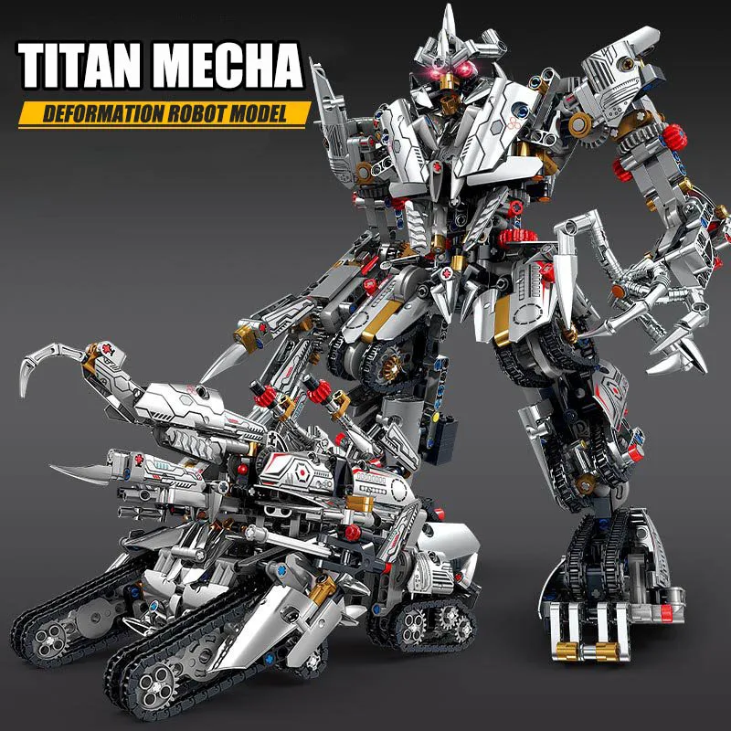 City-1199pcs-2-In-1-Deformation-Mech-Warrior-Robot-Building-Blocks-DIY ...