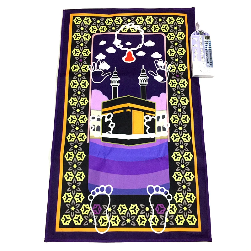 Muslim-Interactive-Prayer-Mat-Islam-Carpet-for-Kids-Islamic-Rug-Worship ...