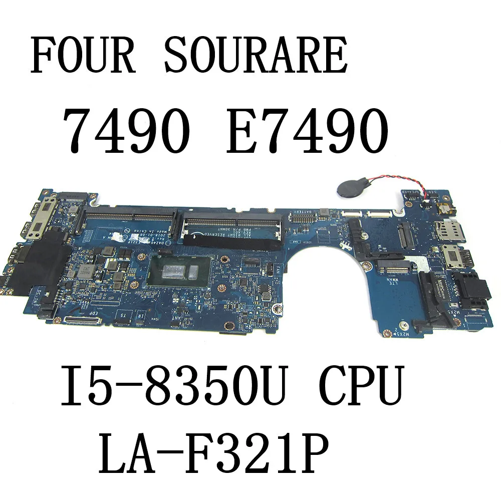 For-DELL-Latitude-7490-E7490-Laptop-Motherboard-with-I5-8350U-CPU-DAZ40 ...