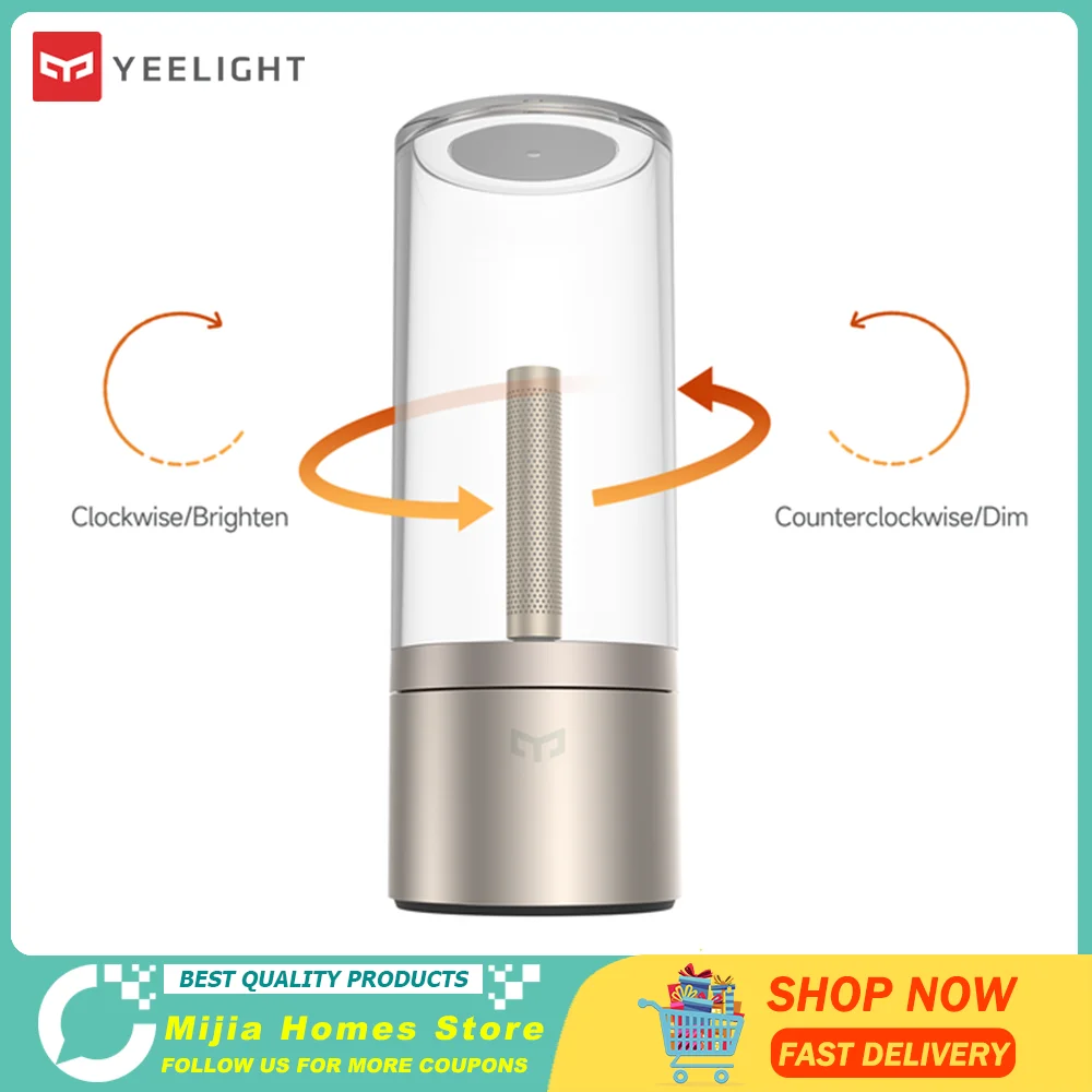 Yeelight Candle Light Dimmable 1800k Yellow Night Light,for Home Dating ...