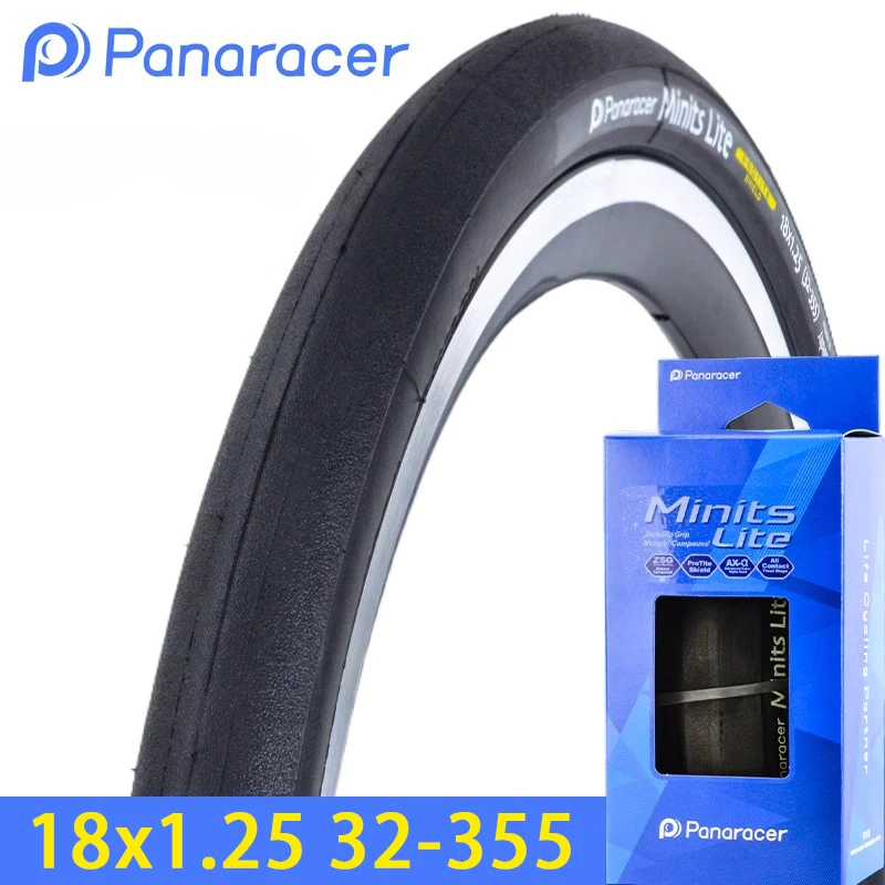Panaracer 18inch 18x1.25 32-355 Bicycle Tire 150g Lightweight Folding ...