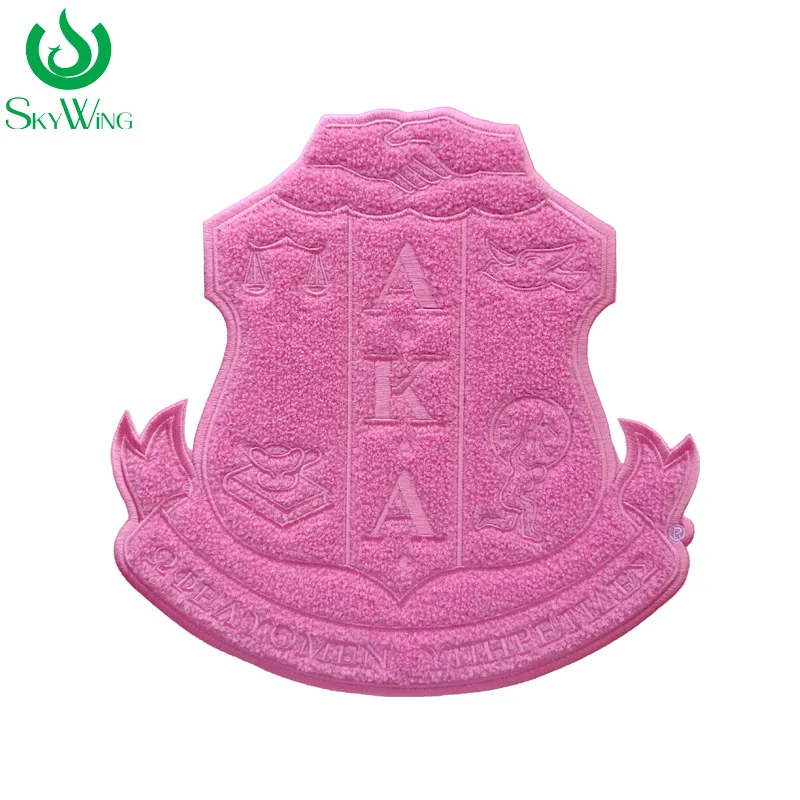 Custom Aka Sorority Chenille Towel Patch For Hoodie - Patches - AliExpress