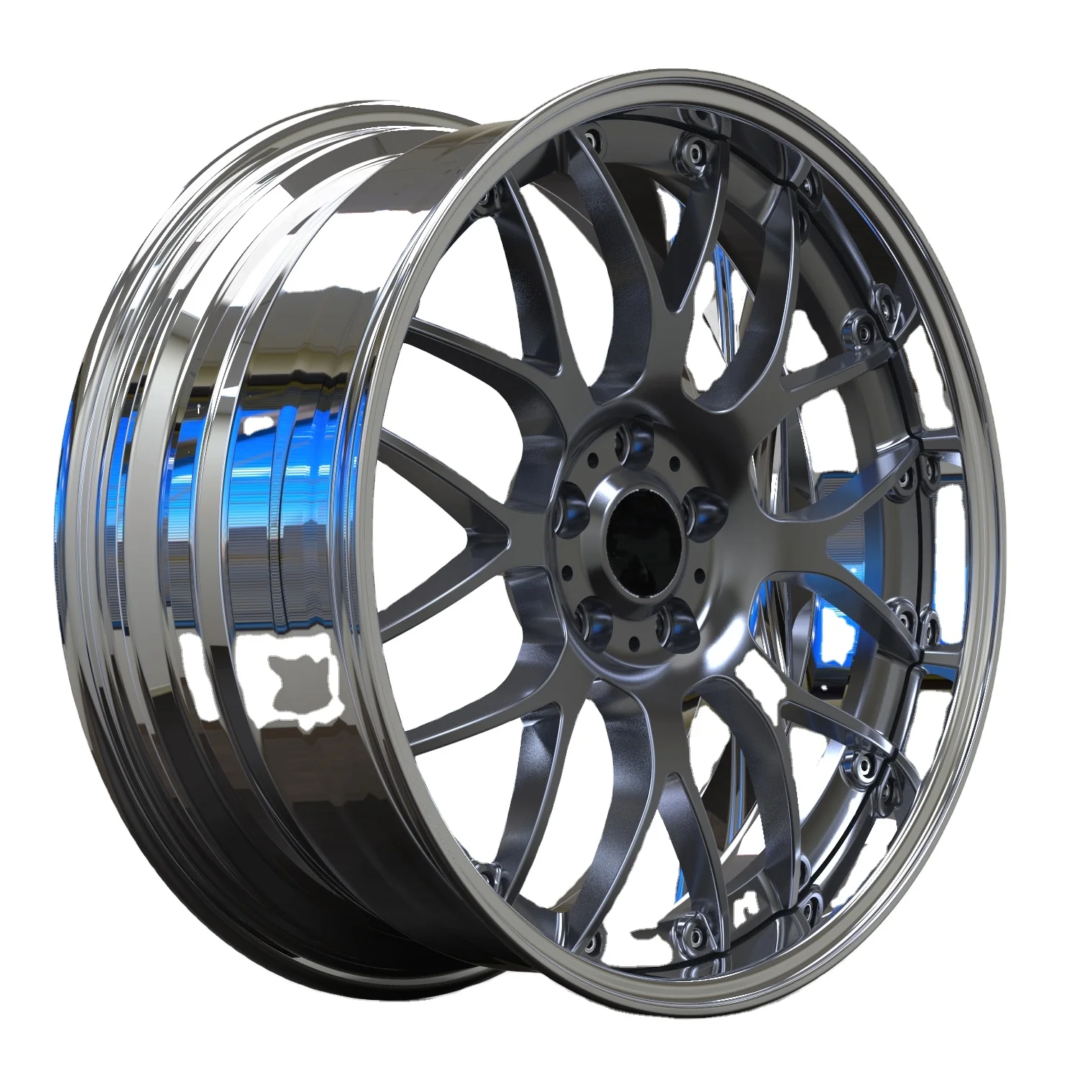 for-Custom-BBS-rs-gt-replica-2-piece-passenger-car-forged-wheels-chrome ...