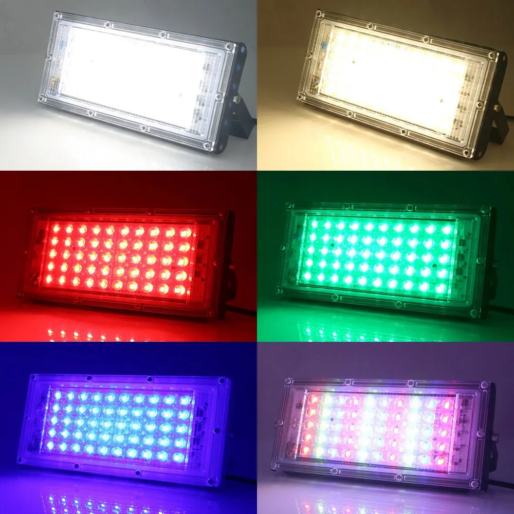 Projecteur LED imperméable à large faisceau,lampe murale d'extérieur ...