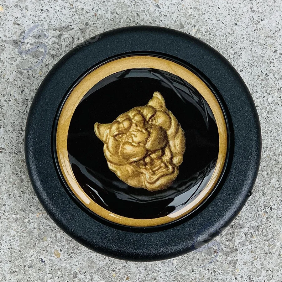 Universal-Modified-JDM-Car-Styling-Steering-Wheel-Horn-Button-Racing ...