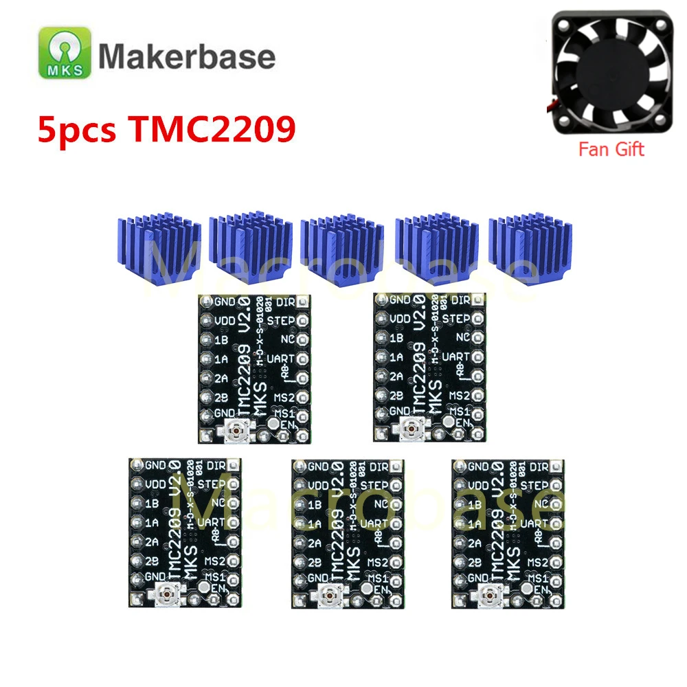 TMC2209-stepper-driver-controller-TMC-2209-engine-stepping-driver-board-3d-printer-stepstick ...