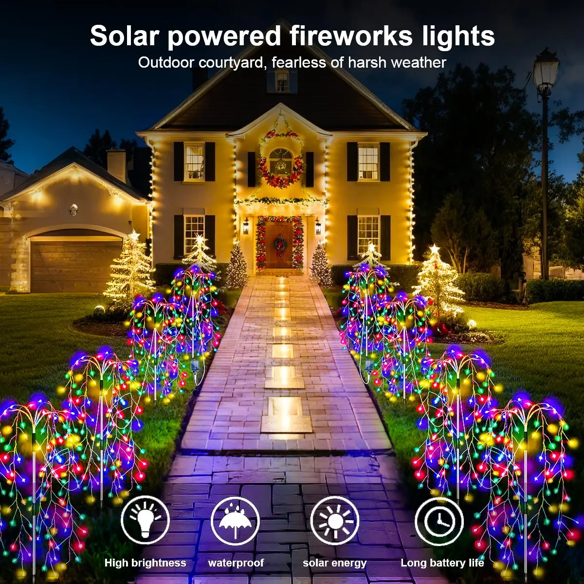 Solar-Firecracker-String-Light-Outdoor-Garden-Decorative-Lights-LED ...