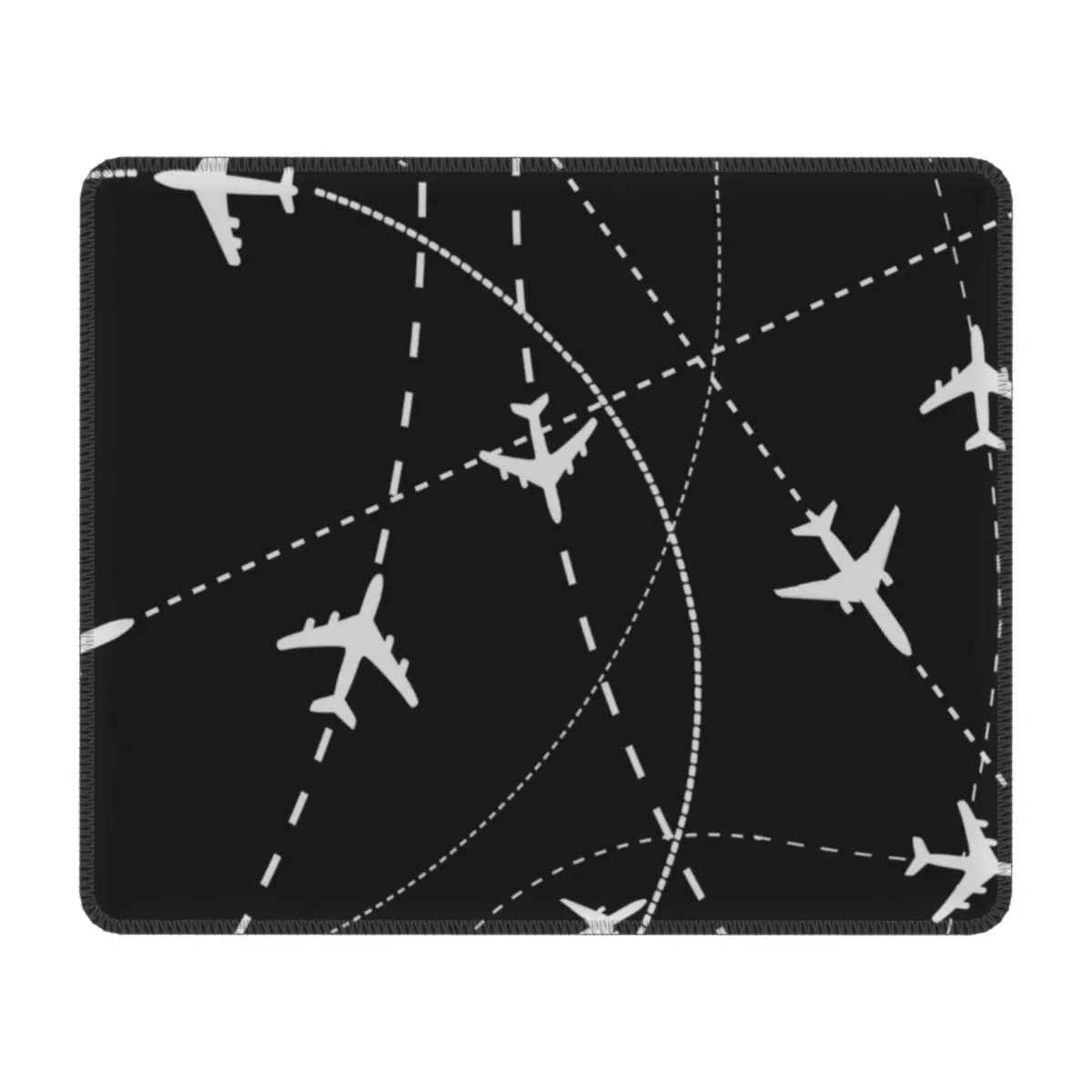 Pilot-Aircraft-Night-Flight-Routes-Mouse-Pad-Rubber-Base-Gaming ...