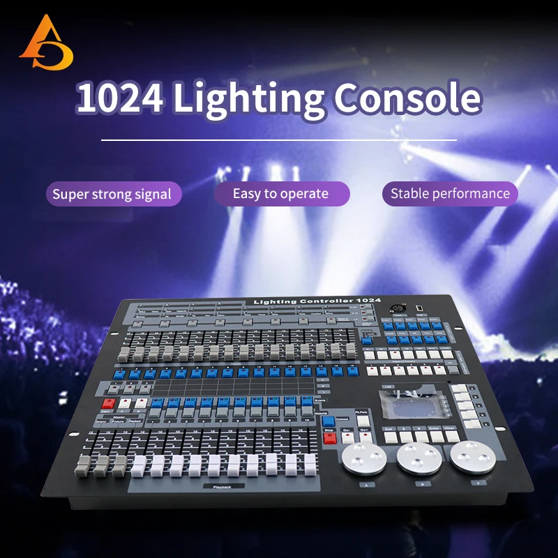 Consola-DMX-1024-para-barra-de-boda-controlador-de-iluminaci-n-con ...