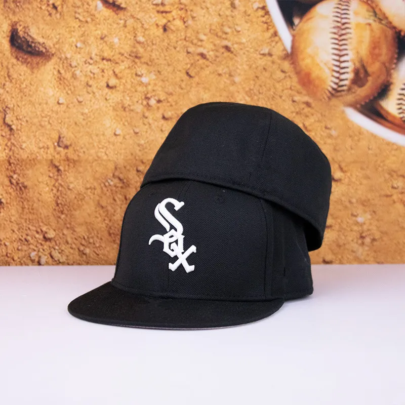 Sox-Gorras-de-b-isbol-ajustadas-para-hombre-y-mujer-gorros-completamente-cerrados-de-estilo-Hip.jpg