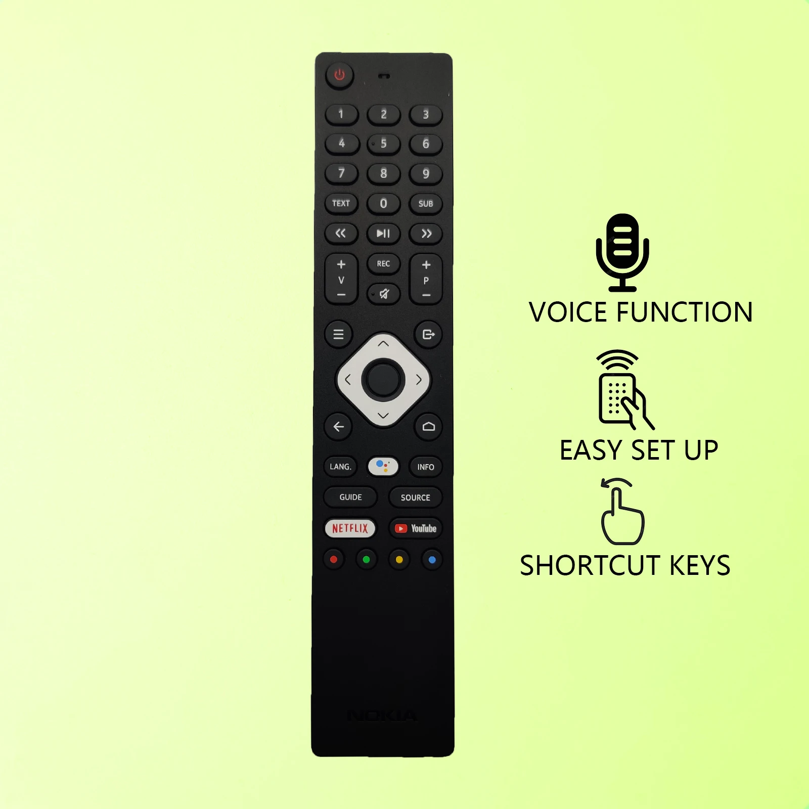 New-Original-Voice-Remote-Control-for-Nokia-SMART-TV-5000A-SMART-TV ...