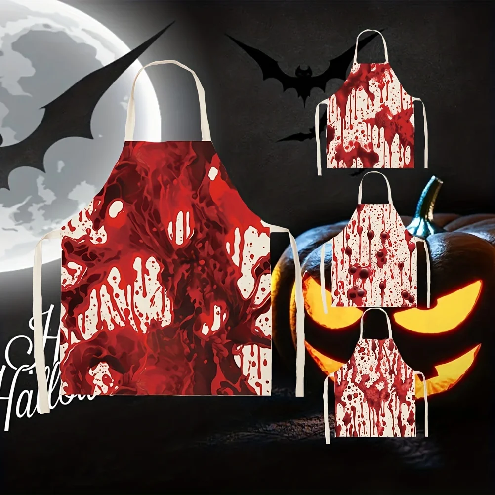 Halloween-Themed-Kitchen-Apron-Bloody-Butcher-Role-Play-Apron-Women-s ...