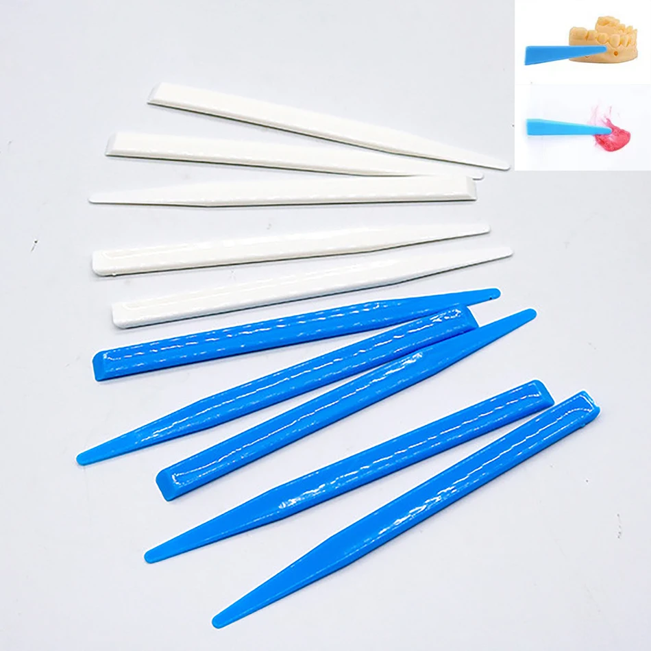 10pcs-set-Blue-Dental-Lab-Plastic-Mixing-Spatula-for-Impression ...