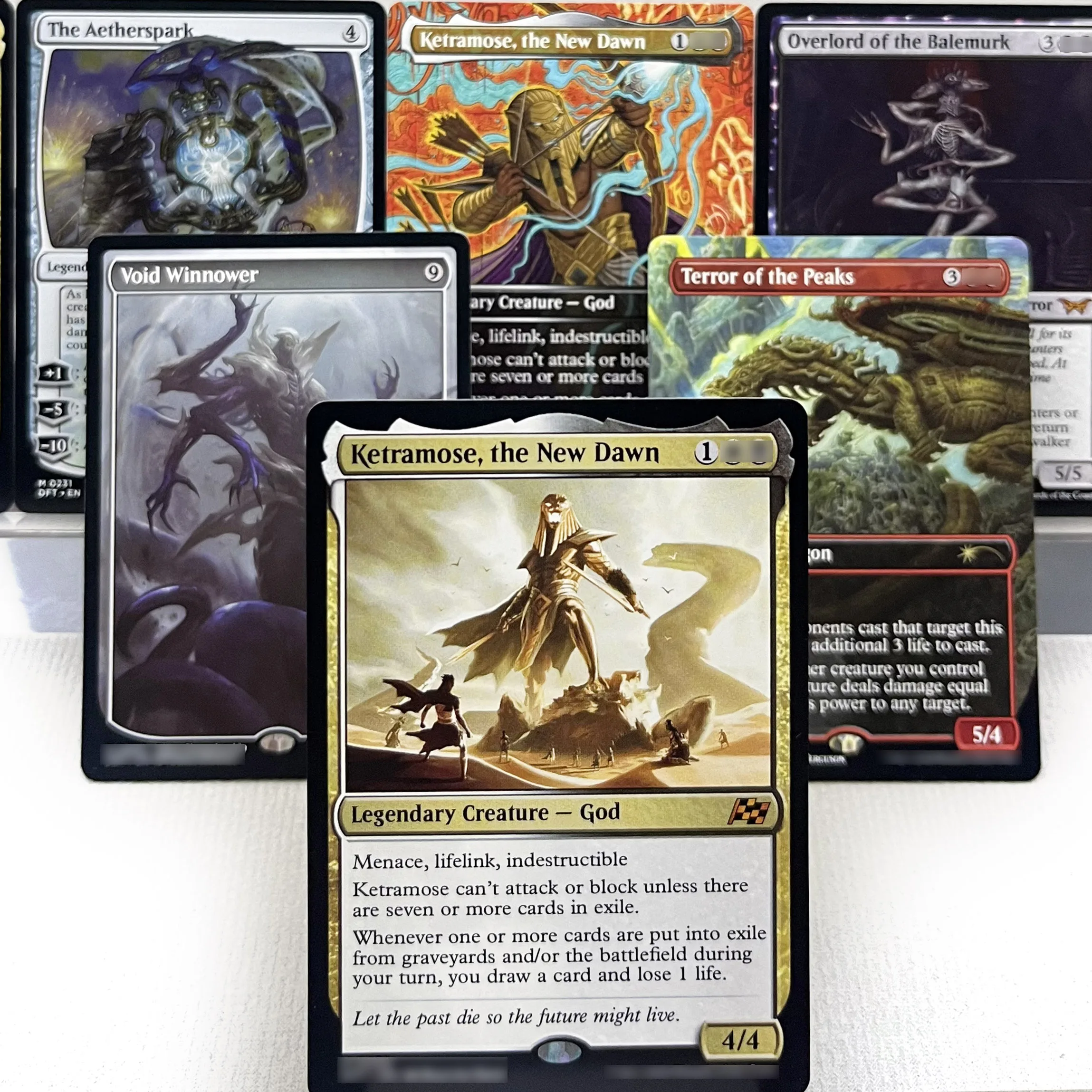 بطاقات DFT DSK HOLO11-I02 Tcg السحرية Ketramose، The New Dawn ...