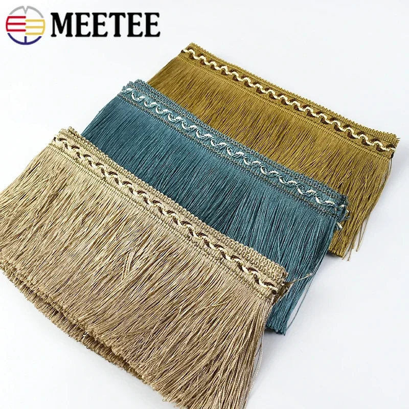 1-5M Meetee Tassel Fringe for Curtain Clothing Lace Trims Bag Tassels ...