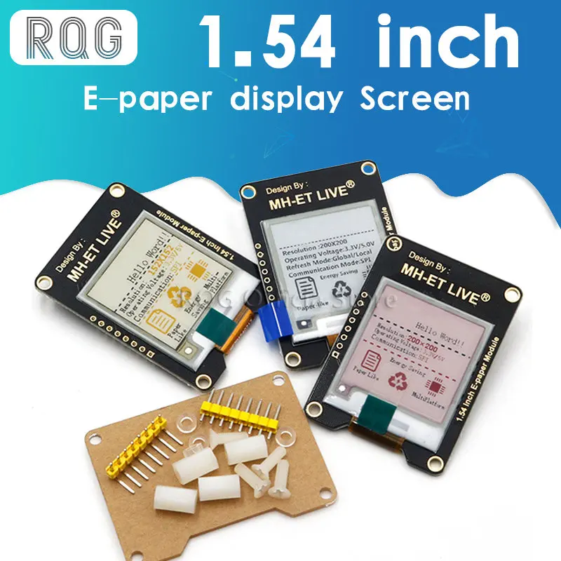 1.54 Polegada epaper módulo e paper e ink eink display tela spi suporte global/parte para ...