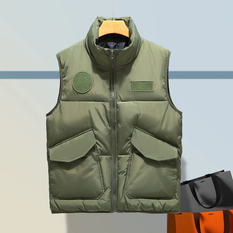 Men-Luxury-Down-Cotton-Vest-Autumn-and-Winter-Sportswear-Coat-Men-s ...