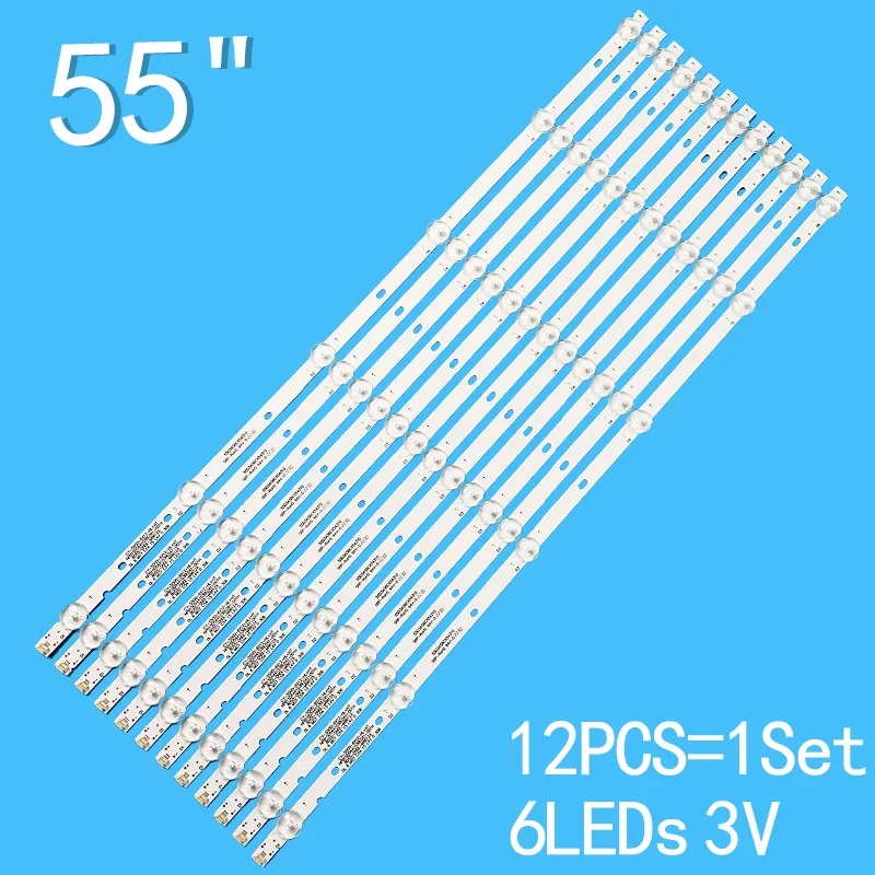 Tira-de-retroilumina-o-LED-para-CY-550D-6X12-HL-HT-NPB15D544103BL041 ...