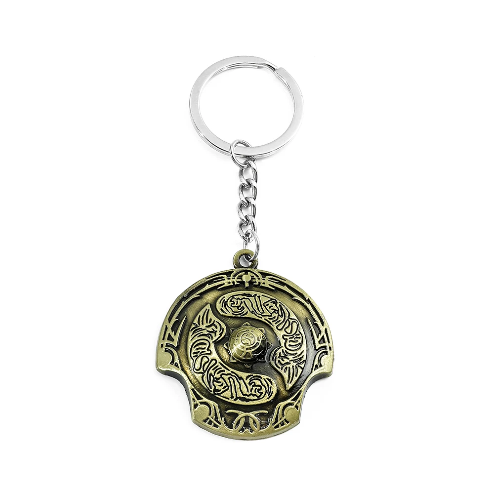 Game-Dota-2-Immortal-Champion-Shield-Keychain-Metal-Talisman-Keyrings ...