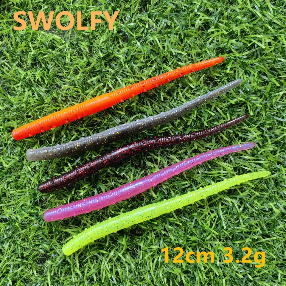 Swolfy-6pcs-12cm-3-2g-Fishing-Maggots-Worm-Lure-Add-Salt-Screw-Thread ...