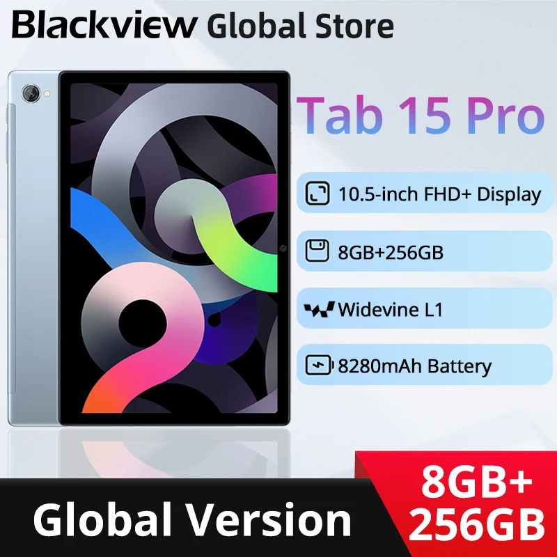 Blackview Tableta Tab 15 Pro versión Global, Tablet con Android Pad ...