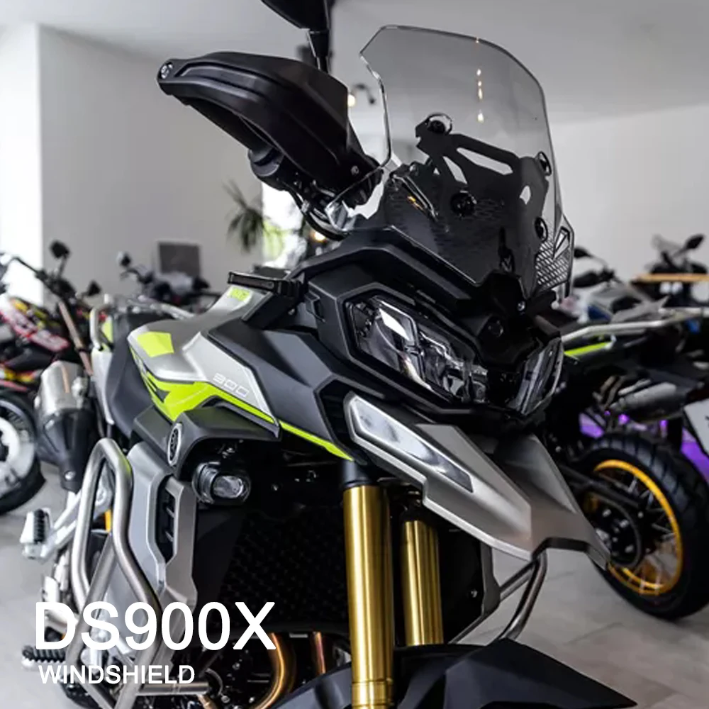 DS900X-RAISED-WINDSHIELD-Motorcycle-Screen-New-Windshield-For-Loncin ...