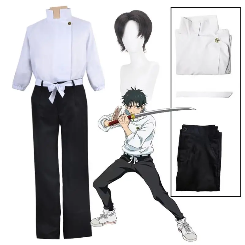 Yuta Okkotsu Cosplay Jujutsu Kaisen Cosplay Costume Anime Tops Pants ...