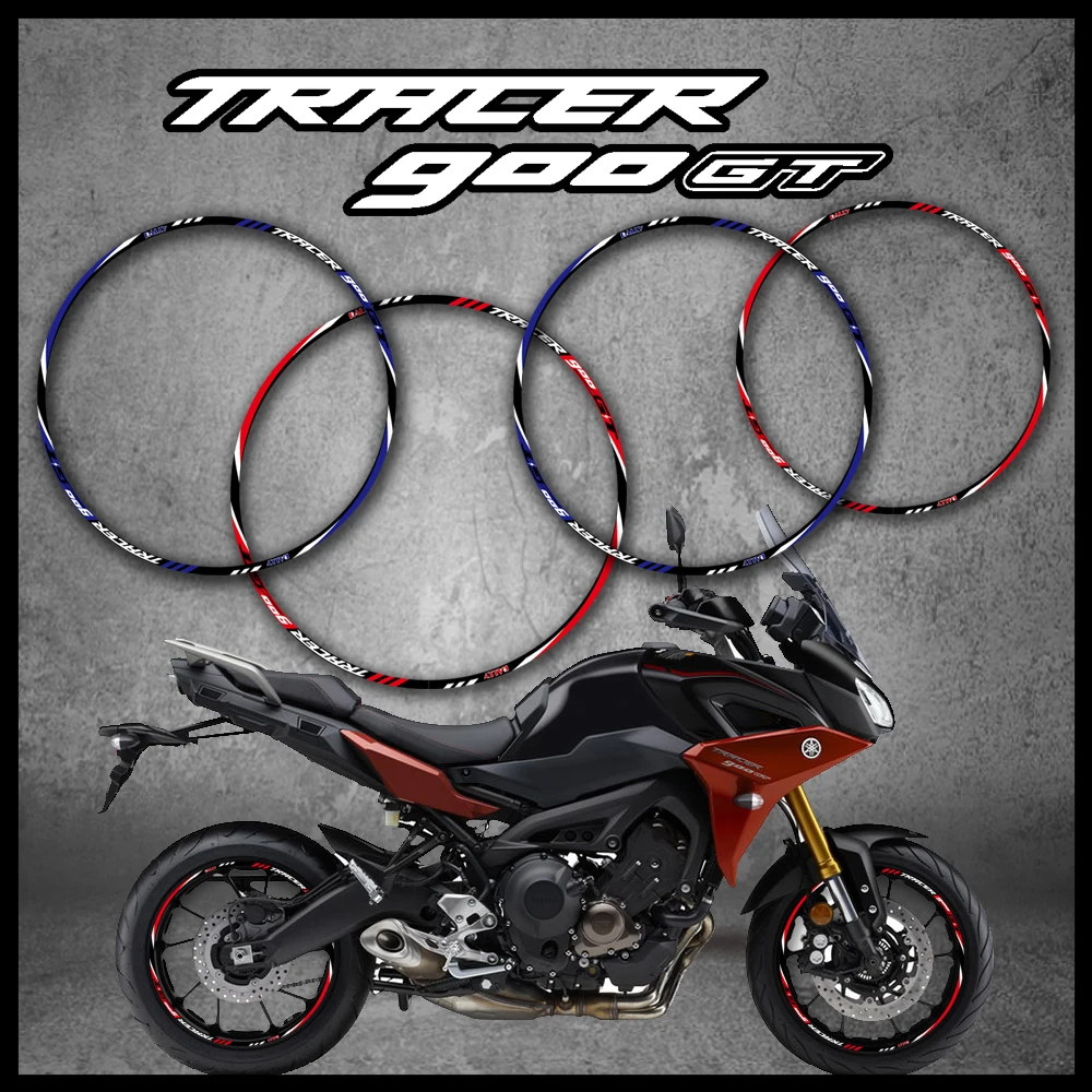 TRACER900-Reflective-Motorcycle-Accessories-Wheel-Sticker-Decals-For ...