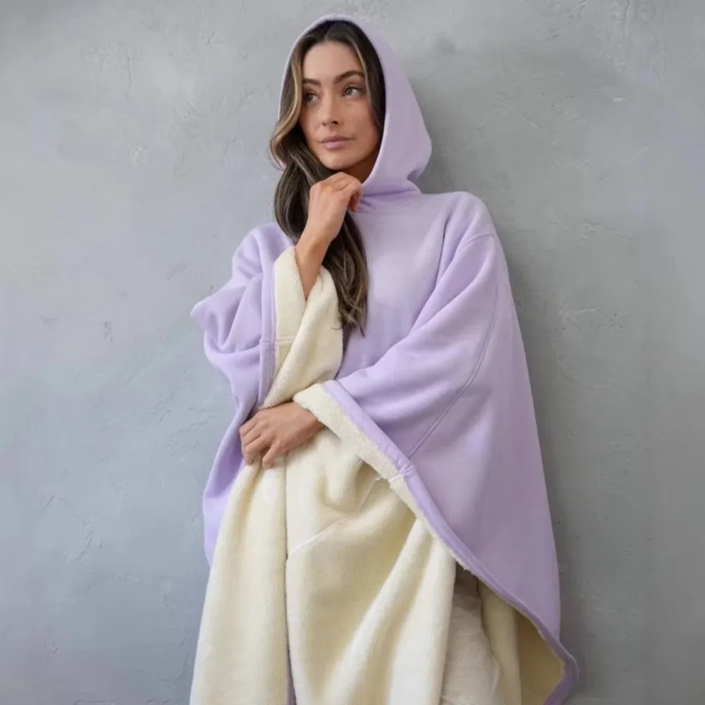 New Fashion Good Quality Indio Cloak Hoodie Punk Loose Solid Color Men ...