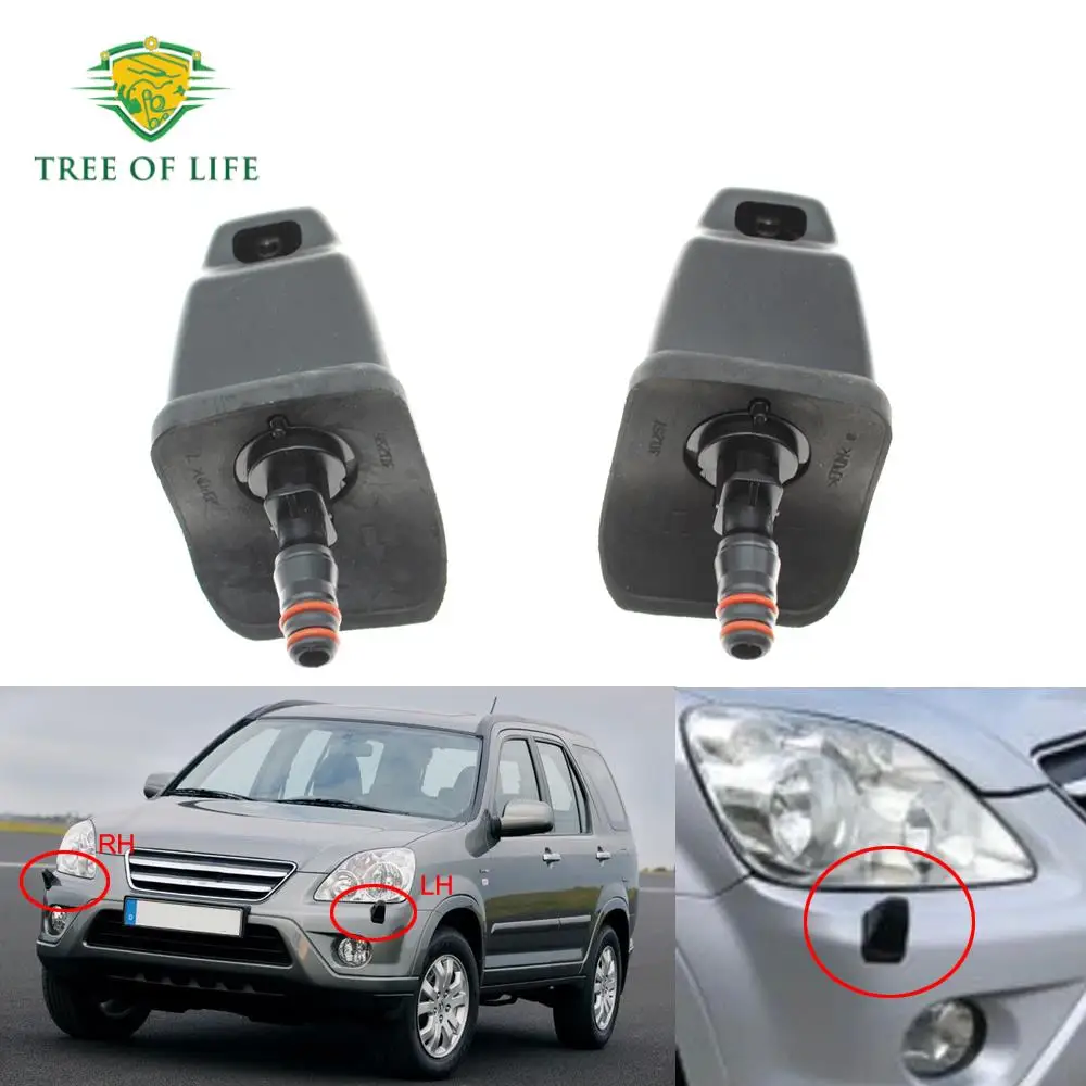 For-HONDA-CRV-CR-V-II-2005-2006-Front-Headlight-Washer-Pump-Headlamp ...