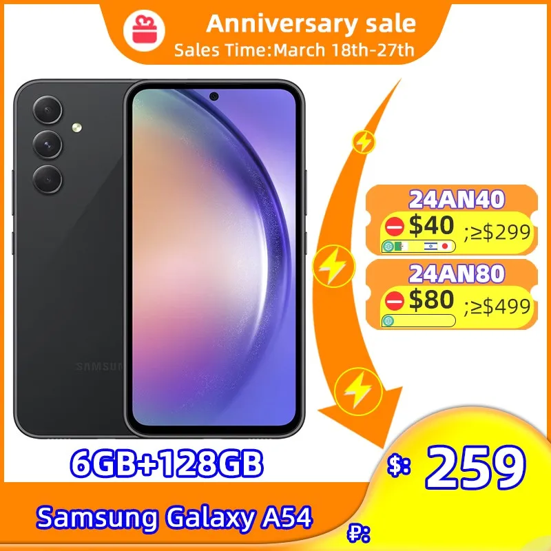 Samsung-Galaxy-A54-5G-Smartphone-Exynos-1380-Octa-Core-6-4-120Hz-Super ...