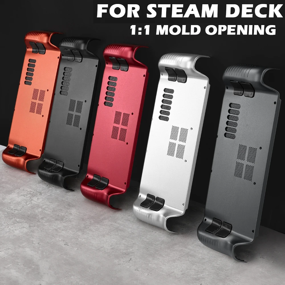 NEW-For-Steam-Deck-Aluminum-Alloy-Back-Cover-Shell-Replacement-Shell ...