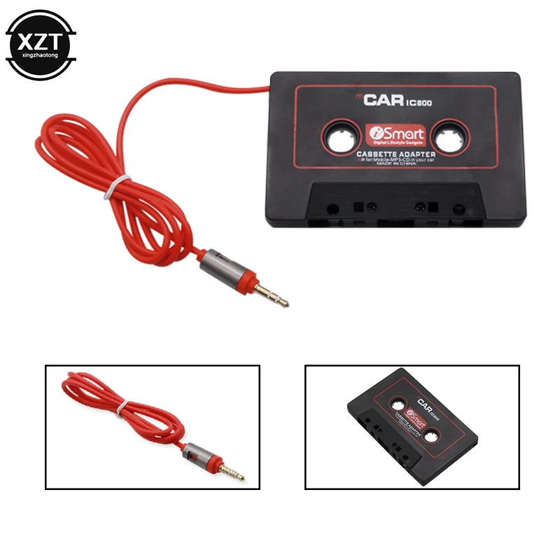 NEW-Car-Cassette-Tape-Adapter-3-5mm-Car-AUX-Audio-Tape-Cassette ...