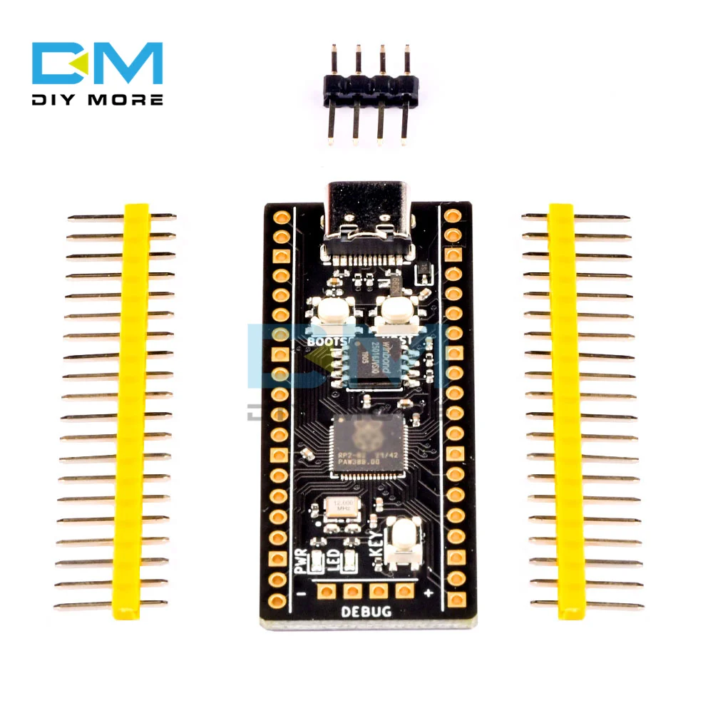 Raspberry-Pi-Pico-Microcontroller-Board-RP2040-2MB-4MB-8MB-16MB-Support ...