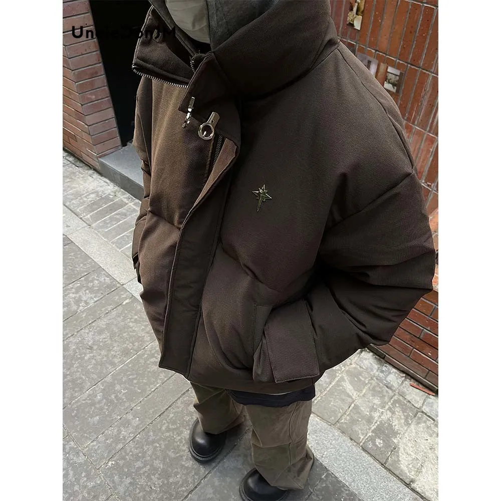 Vintage-Texture-Frosted-Stand-Collar-Bread-Jacket-Hip-Hop-Puffer-Jacket ...