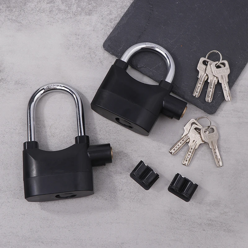 Alloy-Steel-Built-in-Motion-Sensor-Security-110db-Siren-Alarm-Lock ...