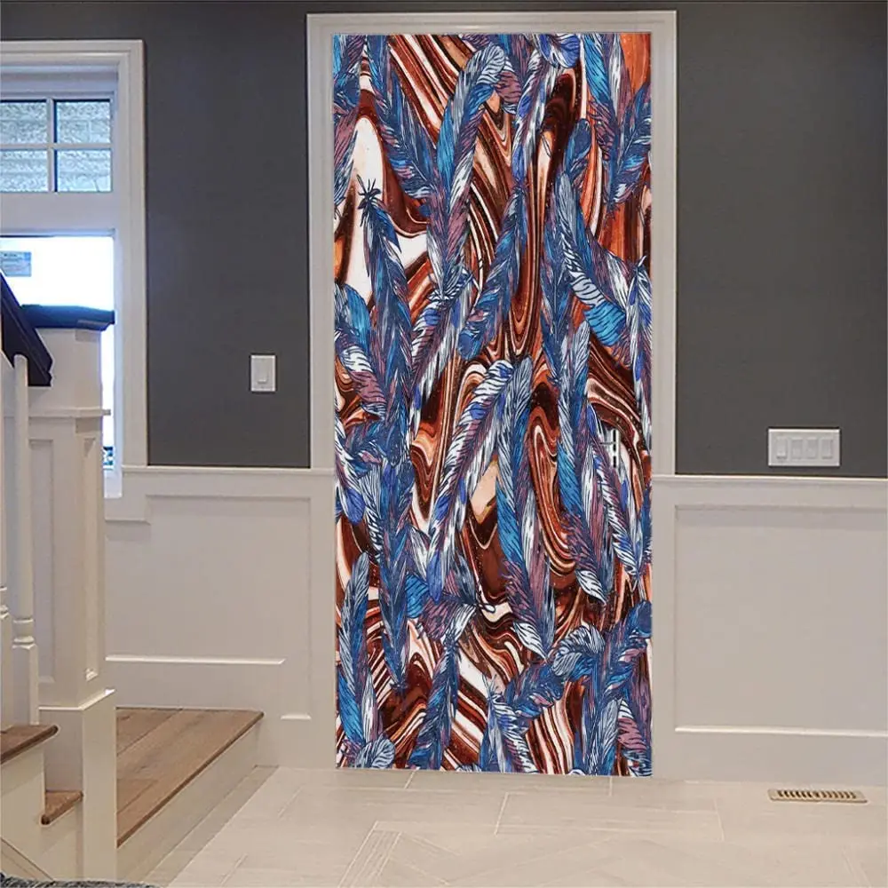 Autocollant de Porte Graffiti Coloré,Art Mural de Rue,Perfect Hop,Style ...